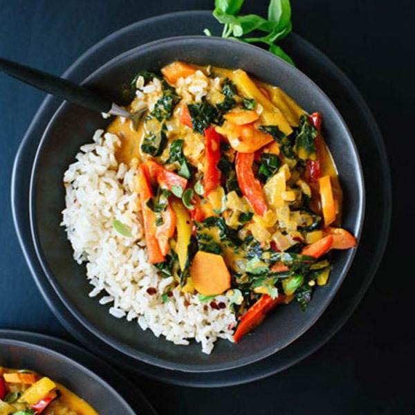 Riz + curry aux légumes - BÁNH MÌ VIET STREET FOOD